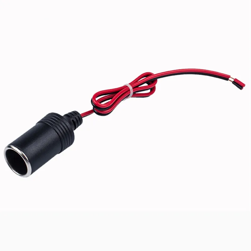 1Pcs-Female-Car-Cigarette-Lighter-Charger-Cable-Female-Socket-Plug ...