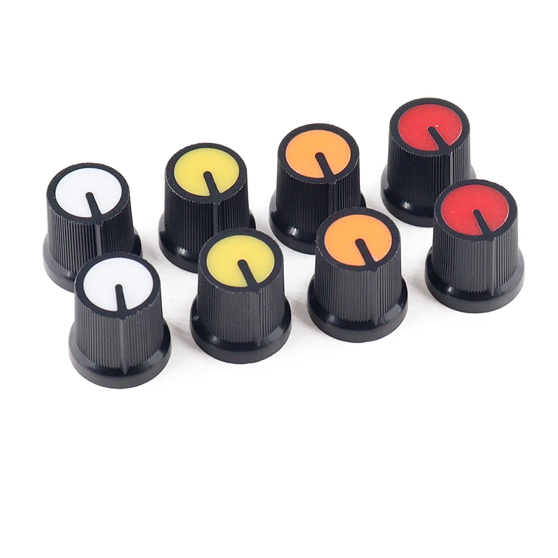 25PCS WH148 AG3 Potentiometer knob Cap AG3 Plastic knob for Diameter ...