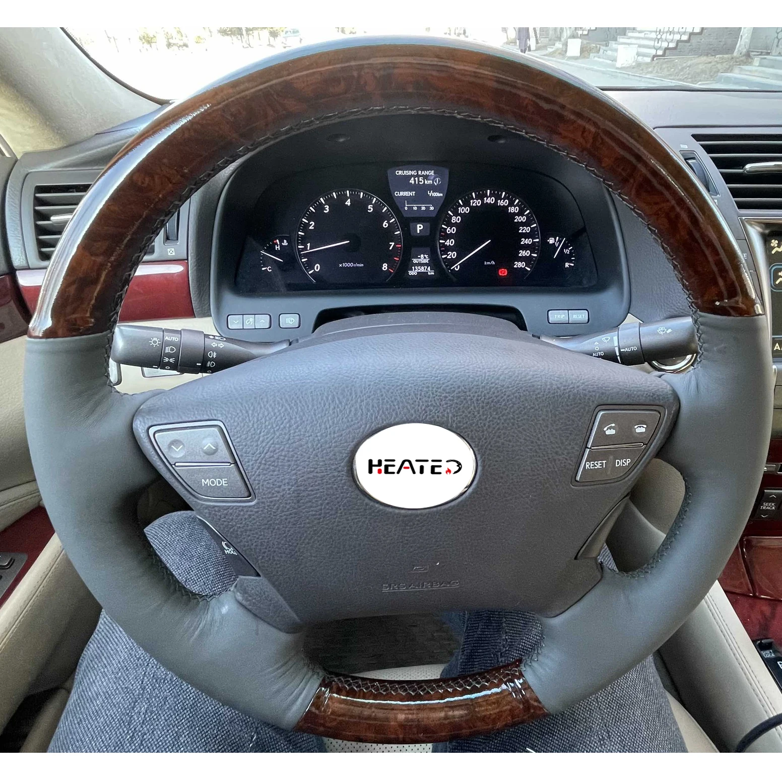 Braiding-Cover-for-Steering-Wheel-Cover-for-Lexus-LS-460L-2010-Leather ...