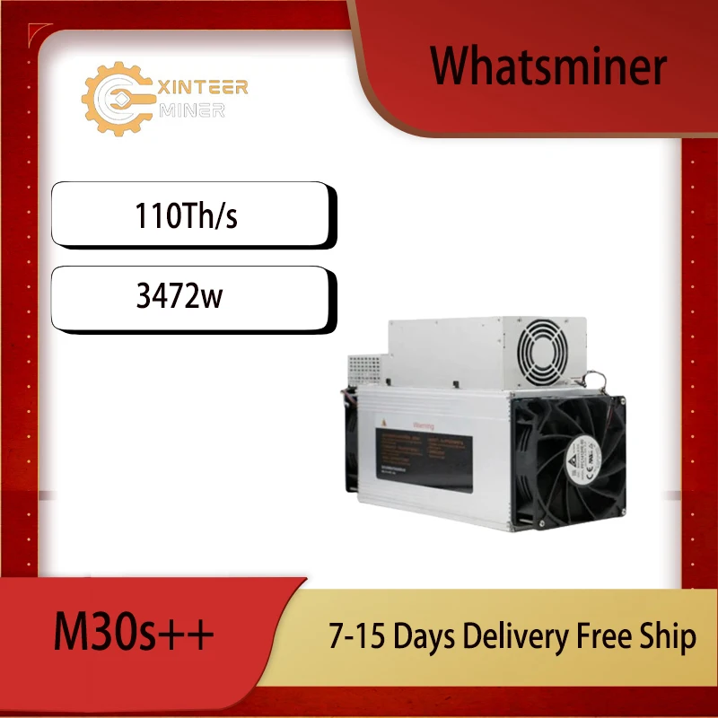 024-Whatsminer-M30S-102Th-M30s-102T-100T-96Th-32W-34W-Miners-BTC ...