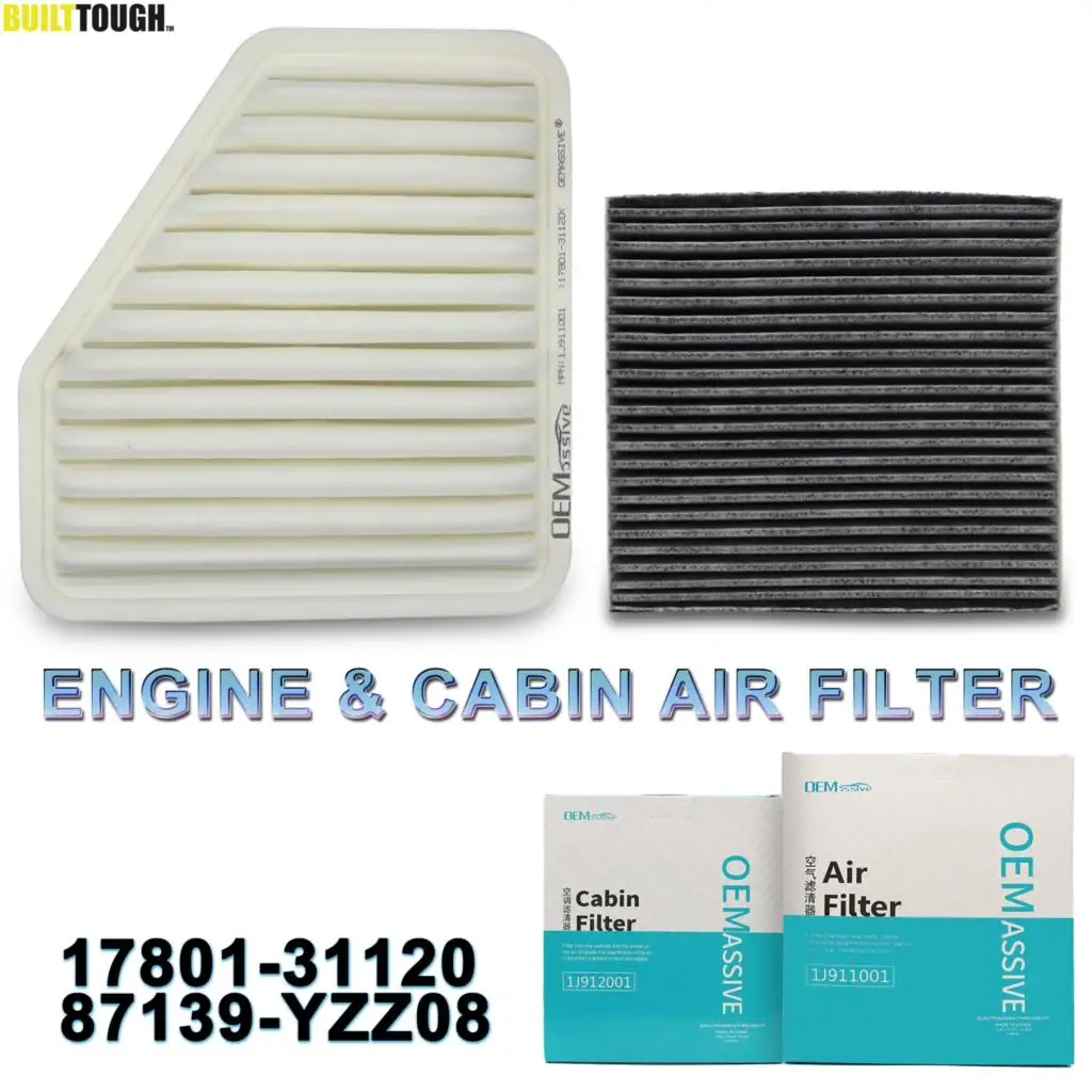 Combo-Engine-And-Pollen-Cabin-Air-Filter-For-Toyota-RAV4-XA30-2006-2007 ...