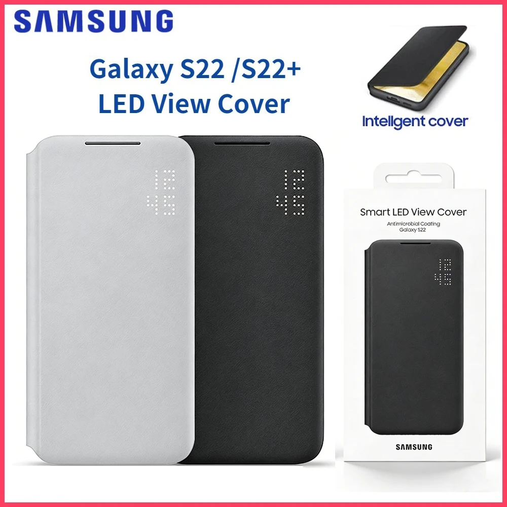 Original Samsung Galaxy S22 LED View Cover S22+ S22Plus LED View Cover ...