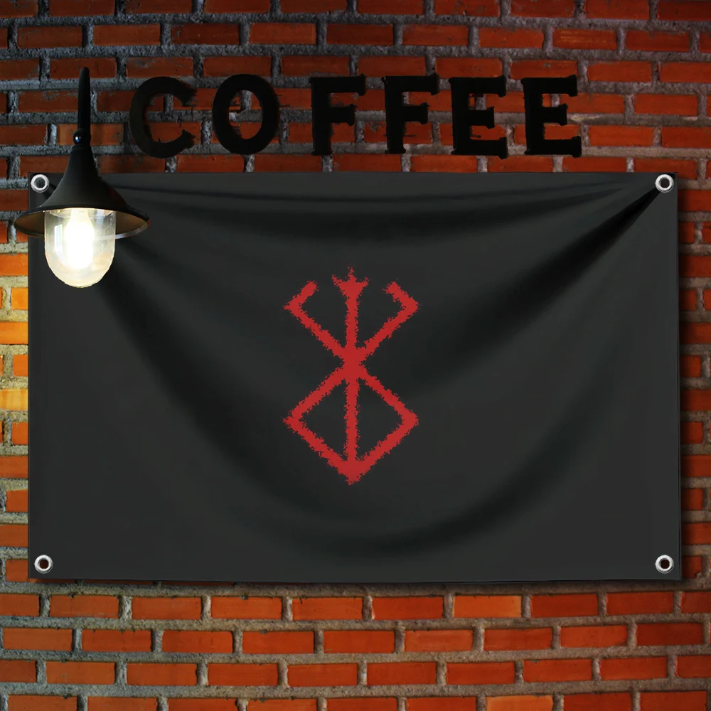 Banners-De-Anime-Berserk-Para-Decora-o-De-Parede-Decora-o-Ao-Ar-Livre ...