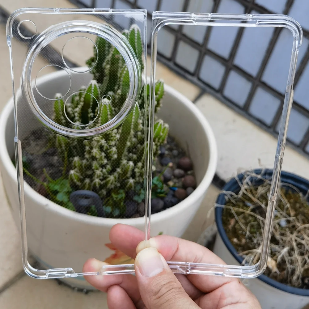 Clear-Transparent-Plastic-Case-For-Oneplus-Open-OPPO-Find-N3-Fold-Hard ...