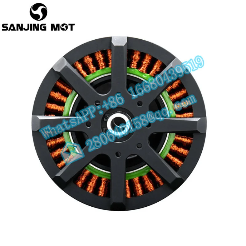 SANJING MOT 10kg Thrust Agricultura UAV Brushless DC Load Drone Motor ...