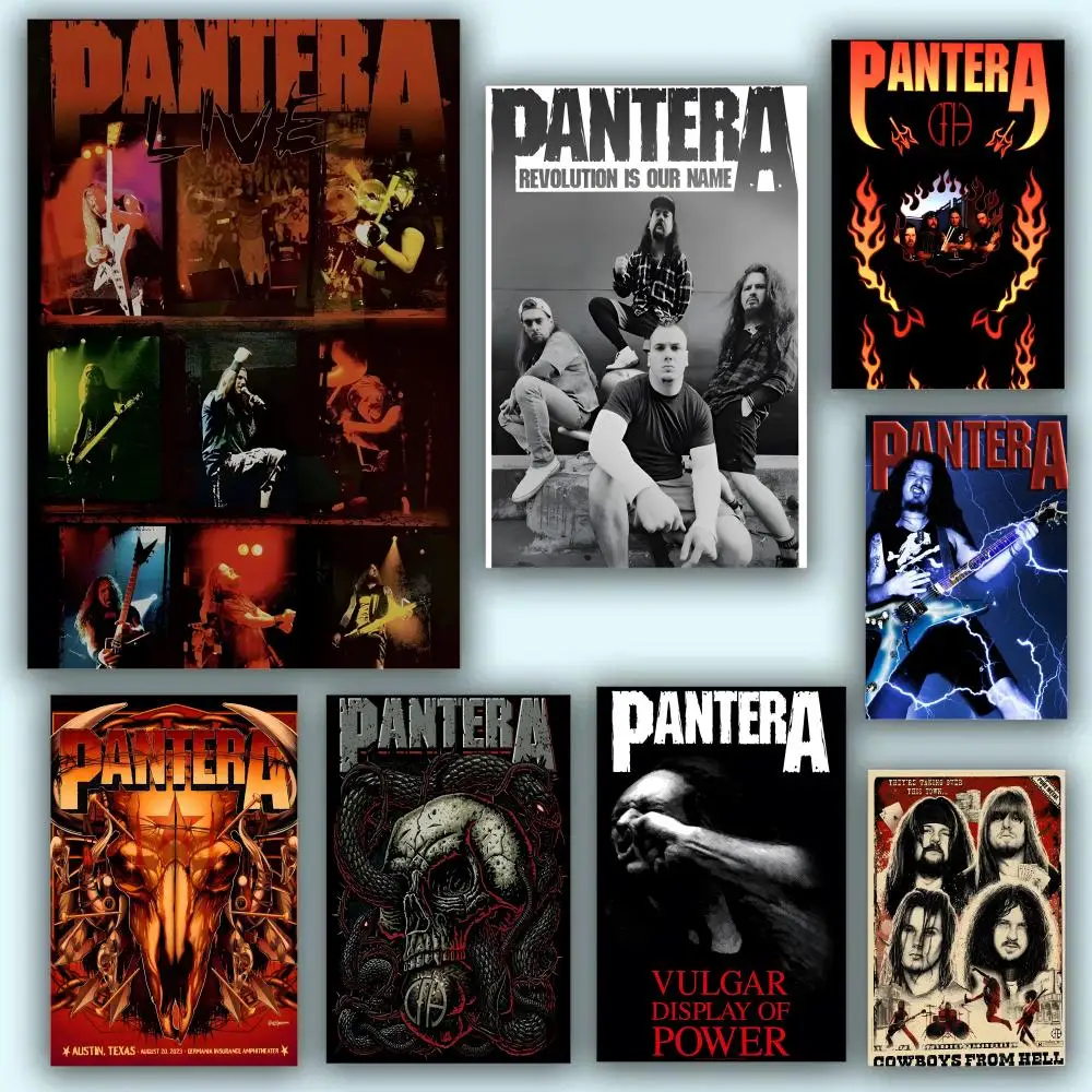 Vintage Pantera Concert Music Poster HD Anime Hot Theme Singer/OST ...
