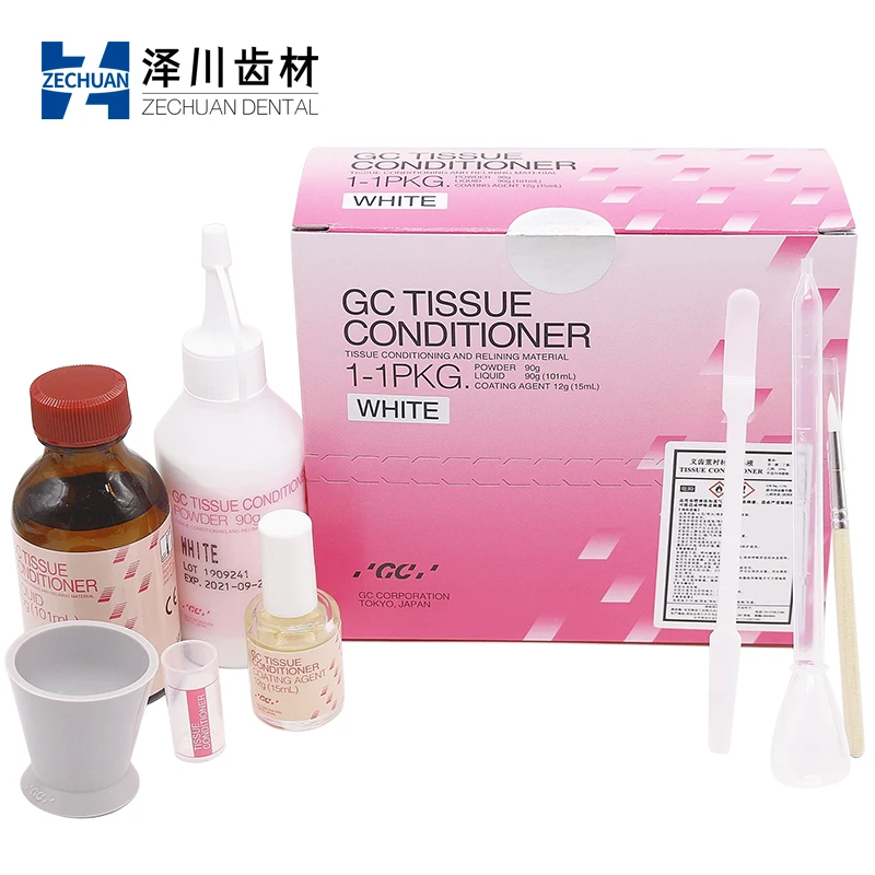 Gc Tissue Conditioner Dental All-in-one Soft Acrylic Relining Material ...