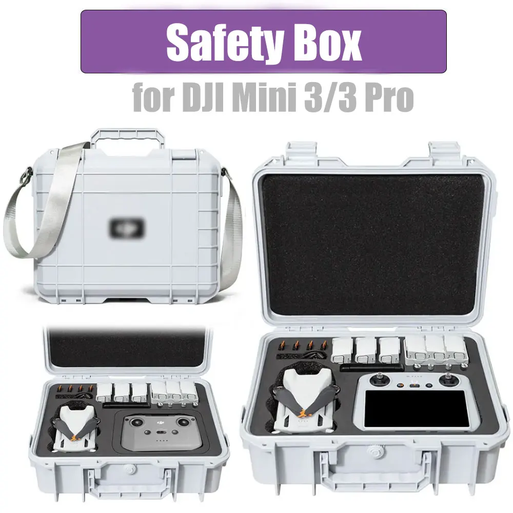Explosion-Proof-Box-With-Strap-for-DJI-Mini-3-Mini-3-Pro-Suitcase ...
