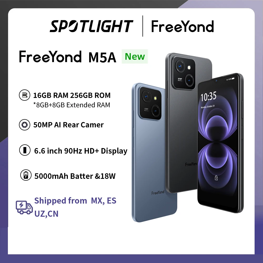 World-Premiere-FreeYond-M5A-Smartphone-256GB-ROM-8GB-RAM-Up-to-16GB ...