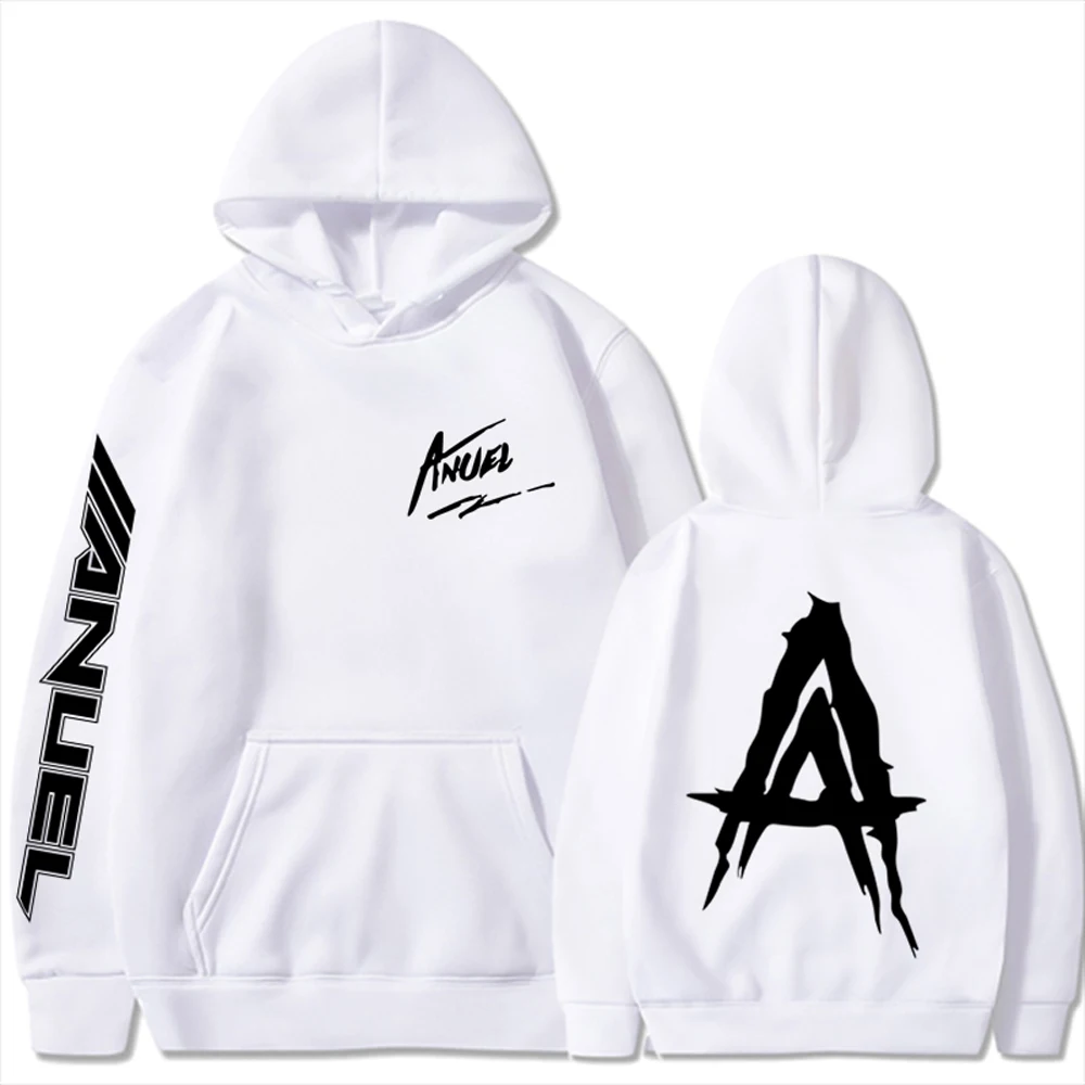 Sudaderas con capucha Unisex de Hip Hop Anuel AA Real Hasta La Muerte ...