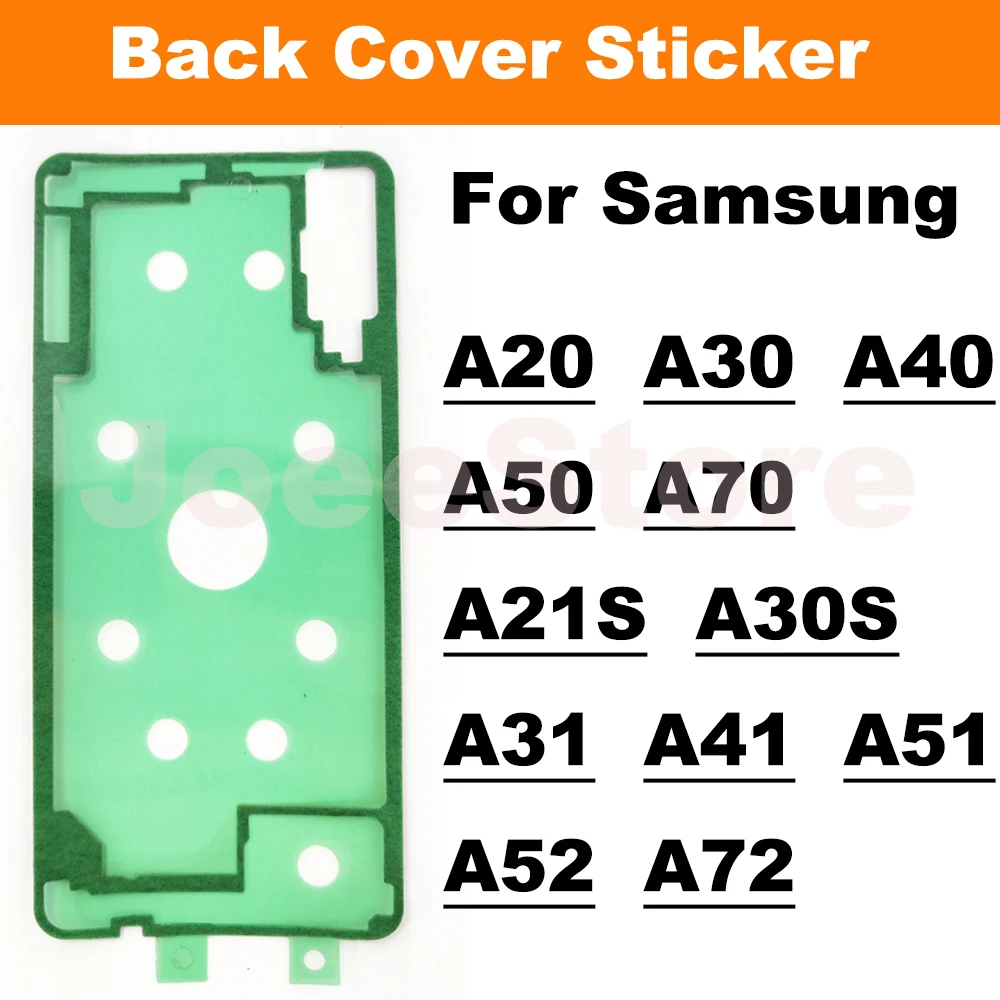 10pcs-Back-Battery-Cover-Sticker-Adhesive-For-Samsung-Galaxy-A51-A21S ...
