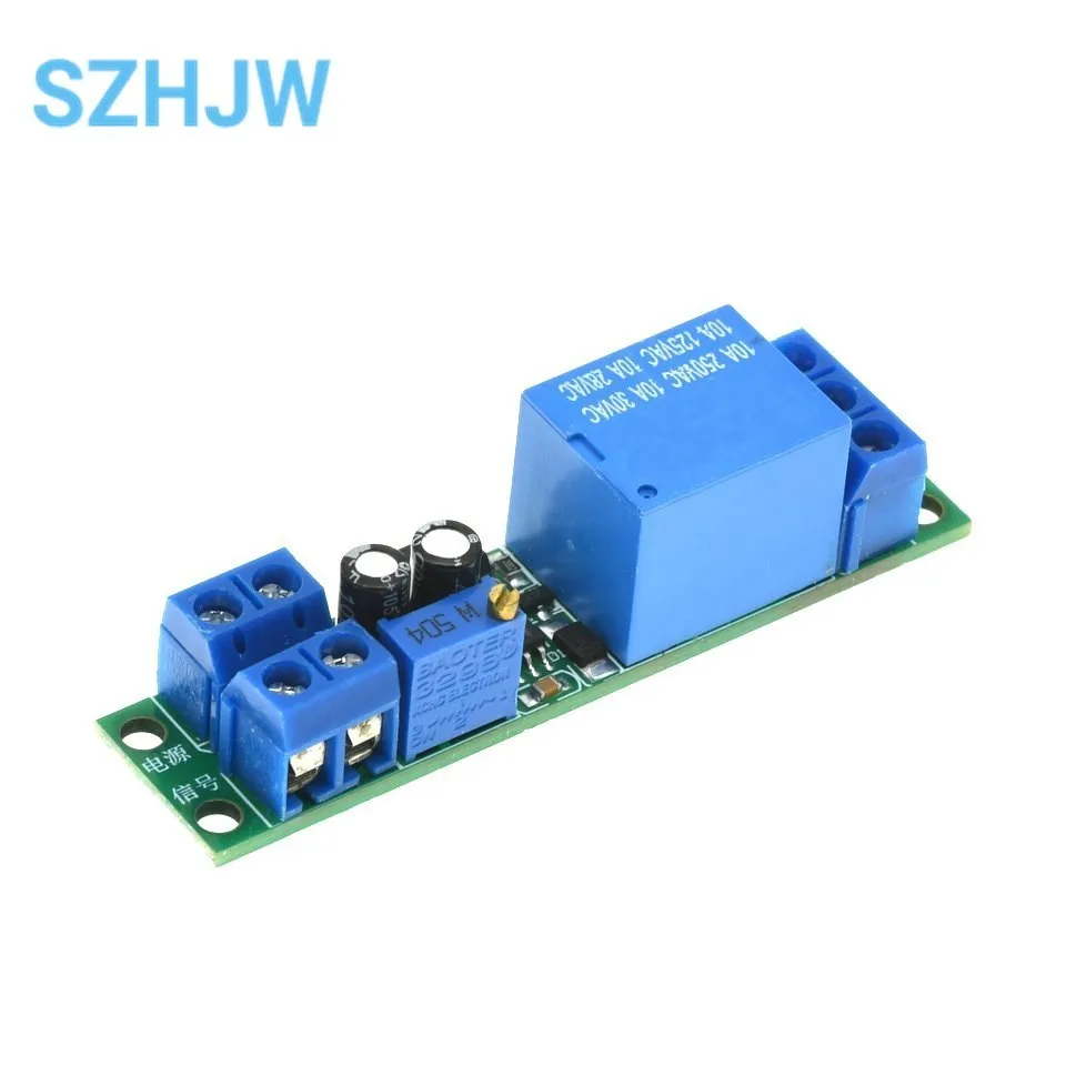 5V-12V-Delay-Relay-Module-Automobile-Start-Delay-Switch-With ...