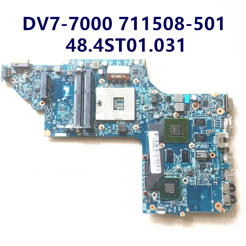 711508 001 711508 501 711508 601 Mainboard For Pavilion DV7 7000 DV7T 7000 Laptop Motherboard 48 ...