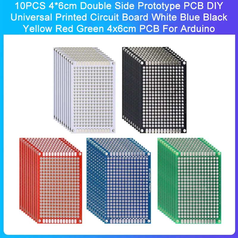 10PCS-4-6cm-Double-Side-Prototype-PCB-DIY-Universal-Printed-Circuit ...