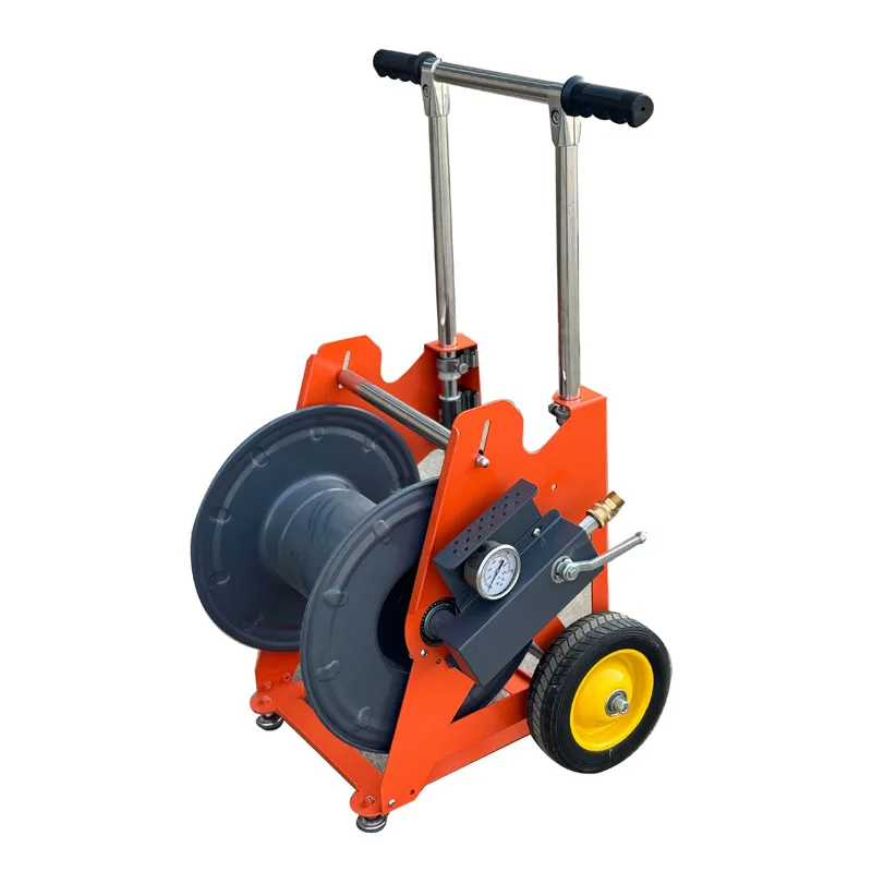AMJET-Exclusive-Sewer-cleaner-unclogging-pipe-hand-crank-reel-Pressure ...