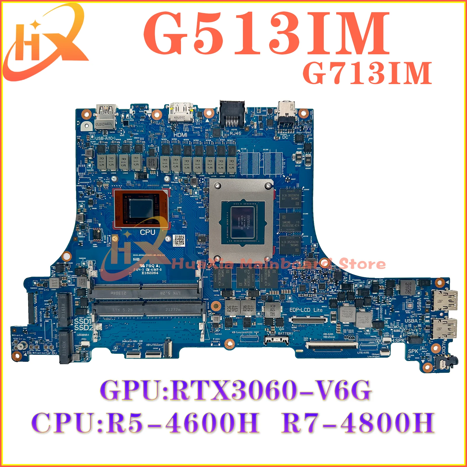 KEFU-G533-Mainboard-For-ASUS-ROG-Strix-G15-G17-G513-G513I-G513IM-G713IM ...