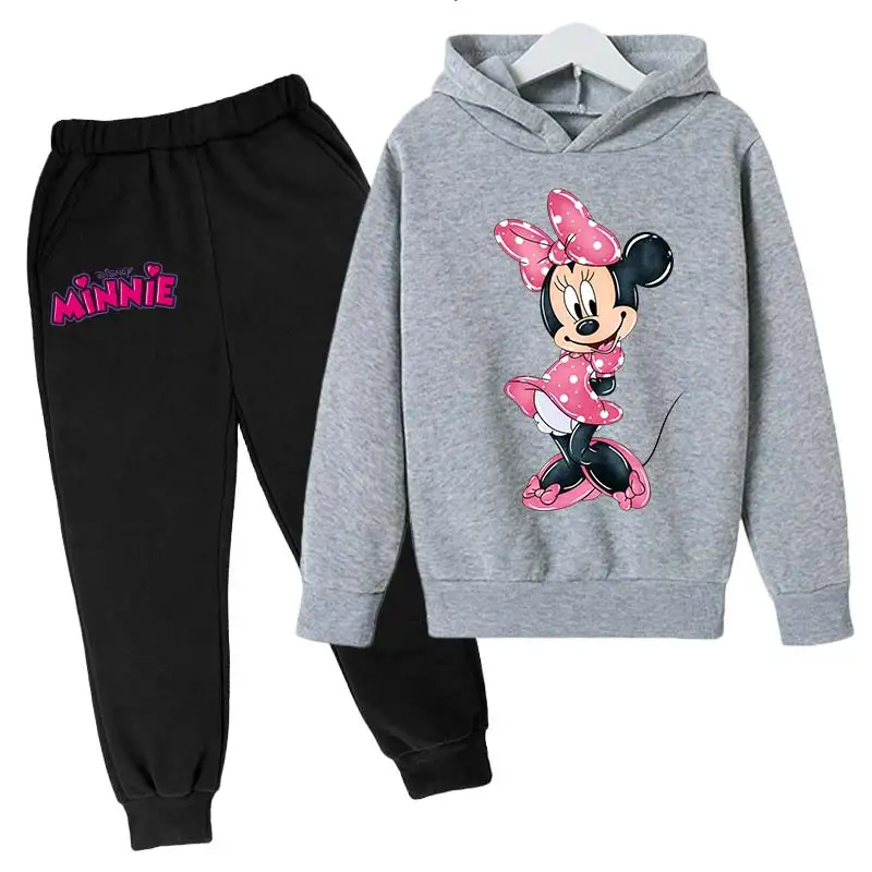 Conjunto de ropa de Minnie Mouse para niñas pequeñas con traje de otoño ...