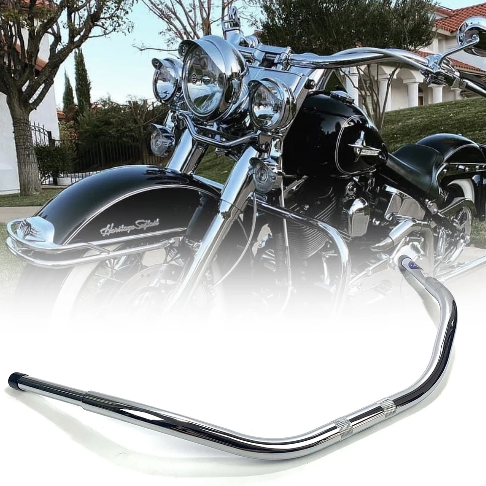 1-1-4-Motorcycle-Handlebar-Beach-handle-Bar-for-Harley-Dana-Soft-tail ...