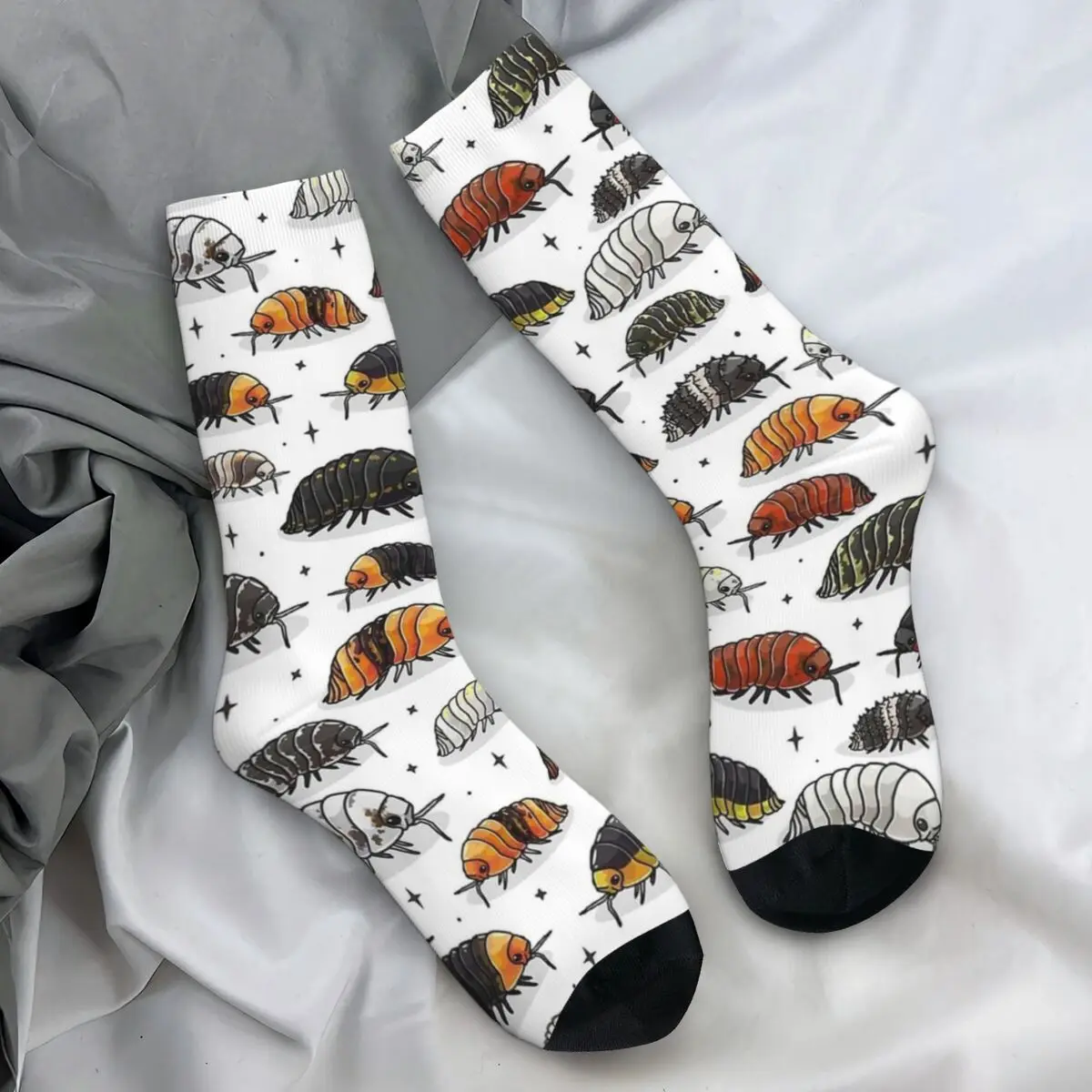 Isopods Insect Animal Socks Spring Wlidlife Stockings Modern Men's ...