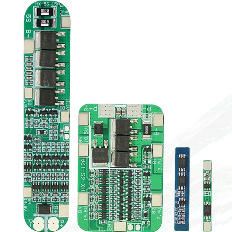 1S-2S-5S-6S-Lithium-Battery-Protection-Board-18650-Charger-PCB-BMS ...