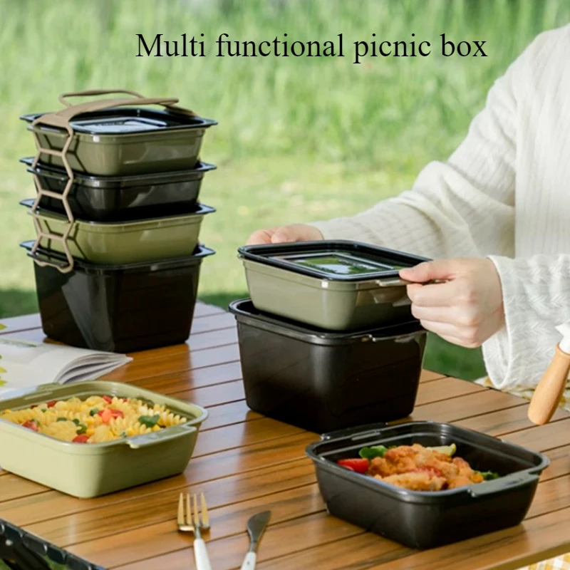 Camping-lunch-box-portable-multifunctional-fresh-keeping-box-large ...
