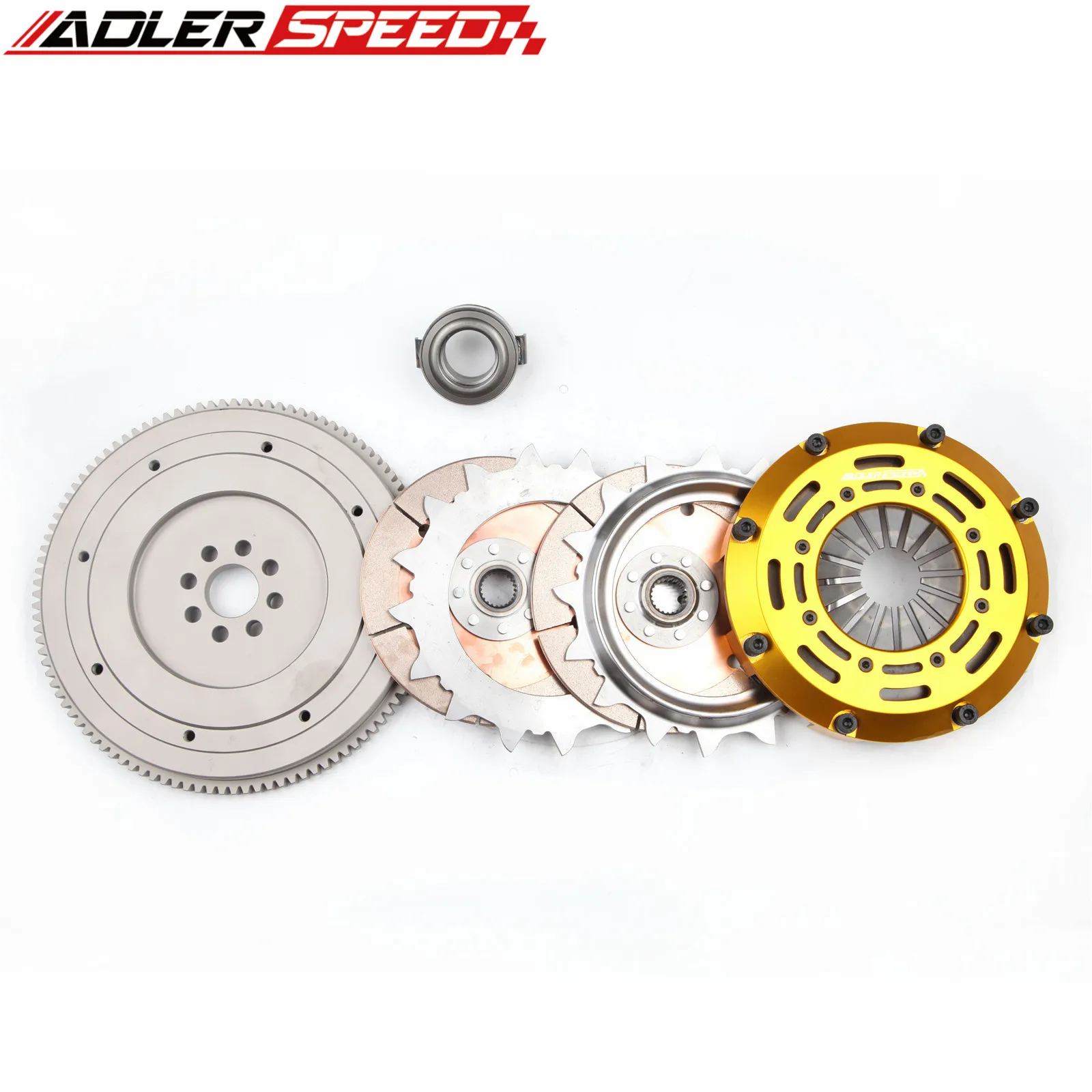 ADLERSPEED Racing Twin Disc Clutch Kit For Chevrolet Prizm/Pontiac Vibe ...