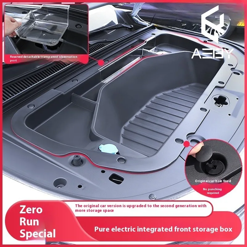 Car Front Trunk Storage Box For LEAPMOTOR C16/C10/B10 2024-2025 High ...