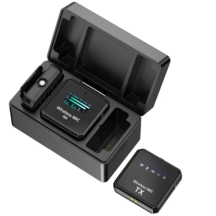 One-ToTwo-Wireless-Lavalier-Microphone-Smart-Charging-Bin-Live ...