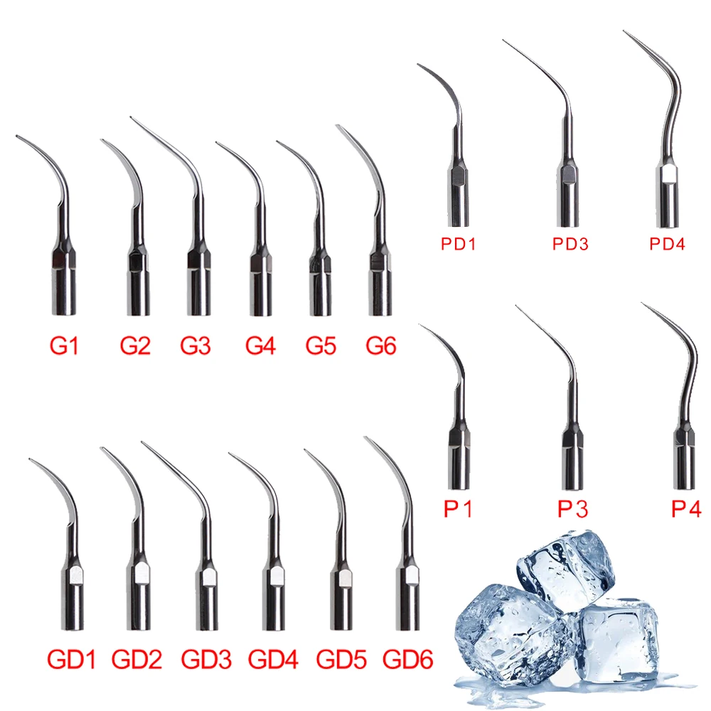 Dental Ultrasonic Scaler Tip Scaling Periodontics Endodontics Endo