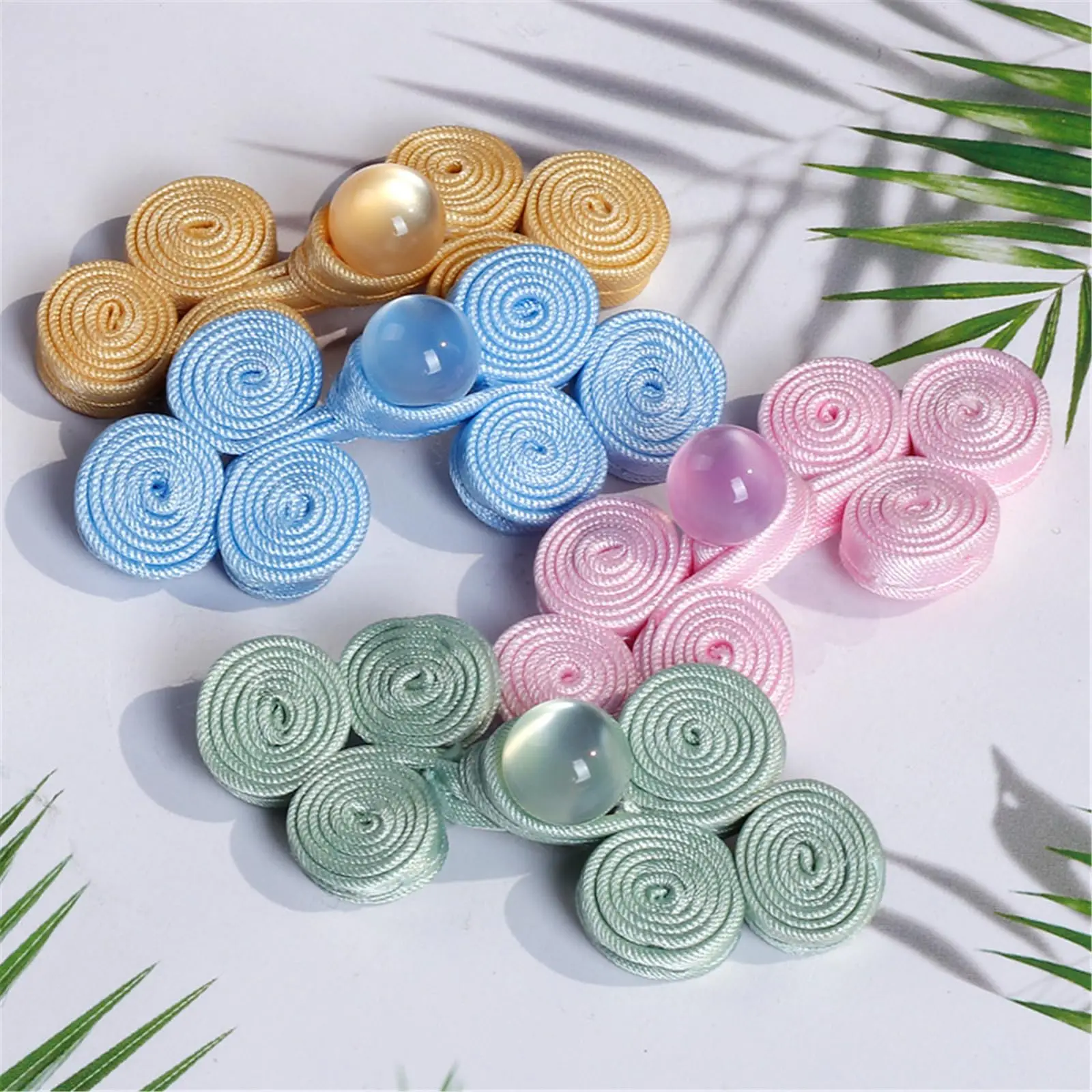 5/10Pairs Chinese Knot Buttons Sewing On Closure Fasteners for ...