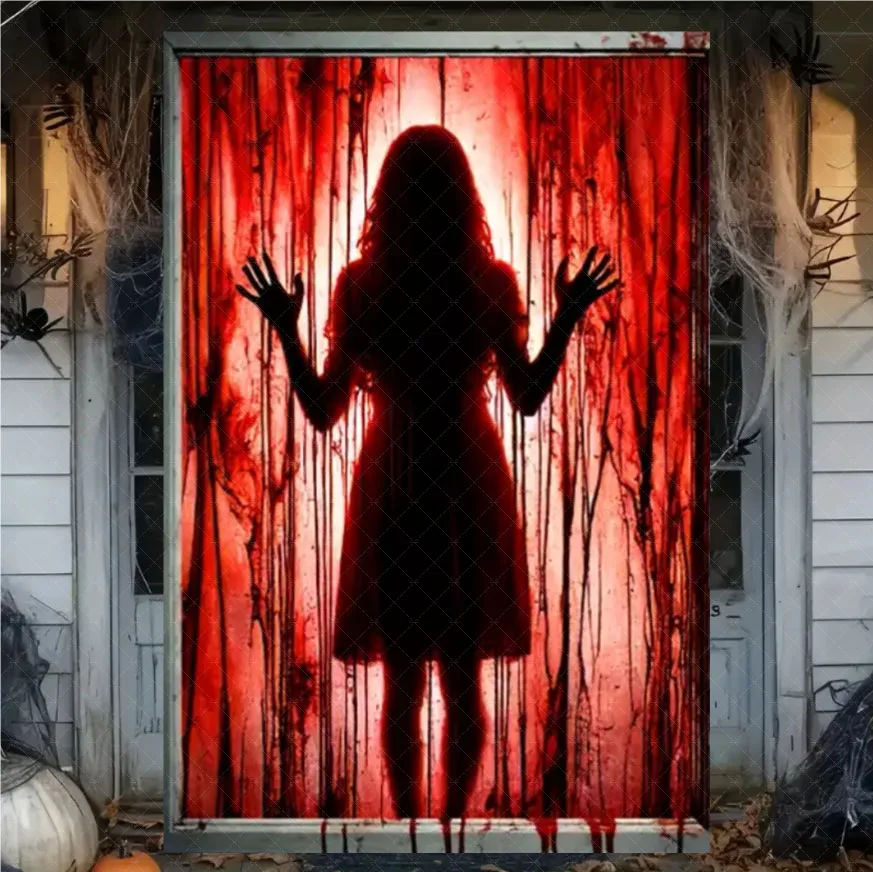Horror Halloween Family Party Decoration Witch Zombie Ghosts Super ...