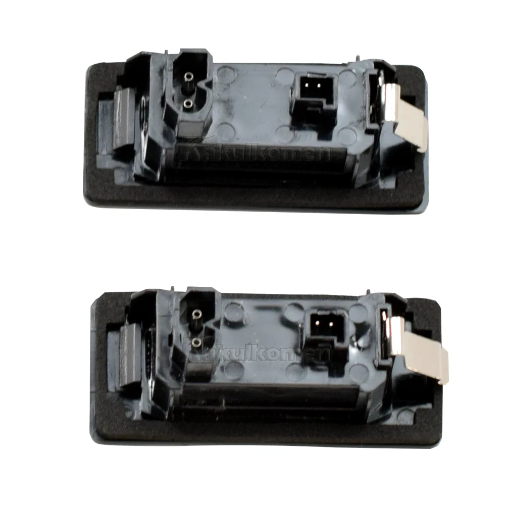 2PCS License Plate Light For BMW 1 3 4 5 X Series E82 E88 E90 E91 E92 ...