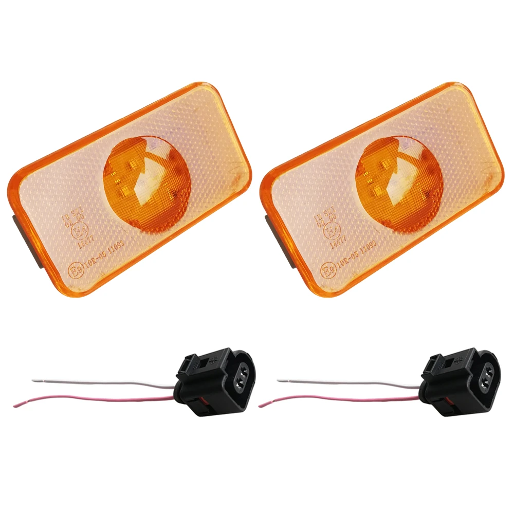 2Pcs-Side-Marker-Light-For-Volvo-FM-FL-FH-Truck-24V-LED-Side-Position ...