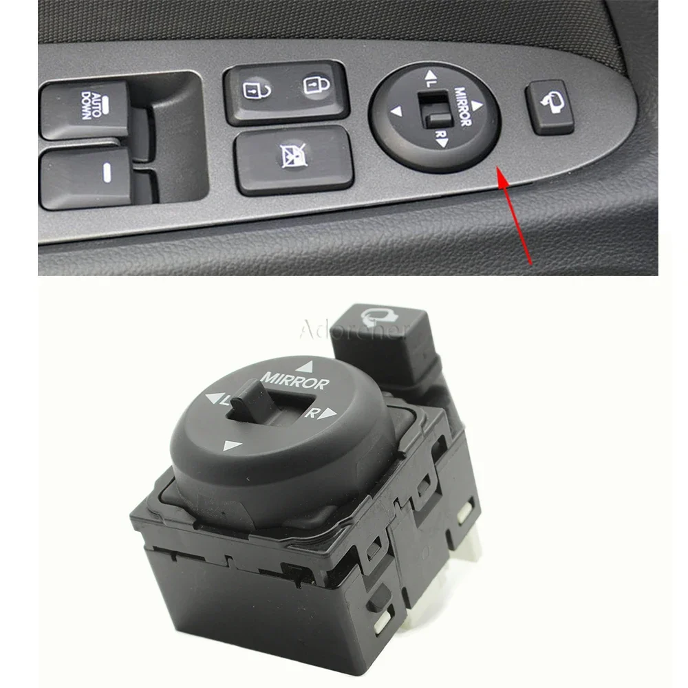 Car-Electric-Rearview-Mirror-Folding-Window-Mirror-Control-Button ...