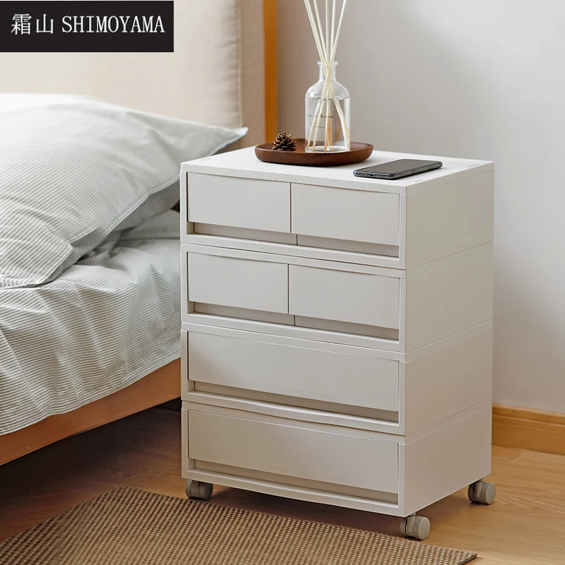 SHIMOYAMA 1pc Drawer Organizer Desktop Storage Box Sundries Document ...