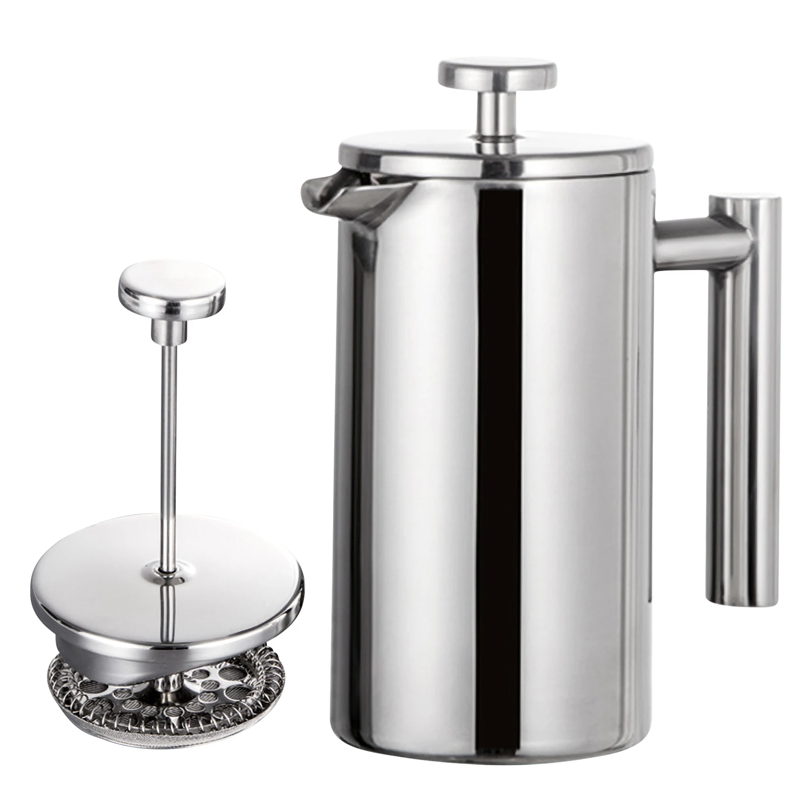 350ml-800ml-1000ml-French-Press-Coffee-Pot-Stainless-Steel-Double ...