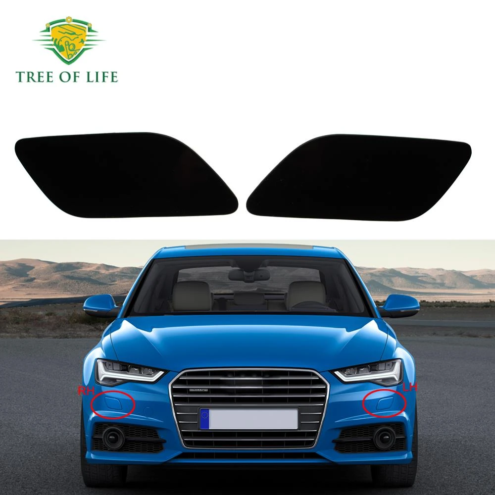 For Audi A6 C7 2011 2012 2013 2014 Front Bumper Headlight Lamp Washer ...