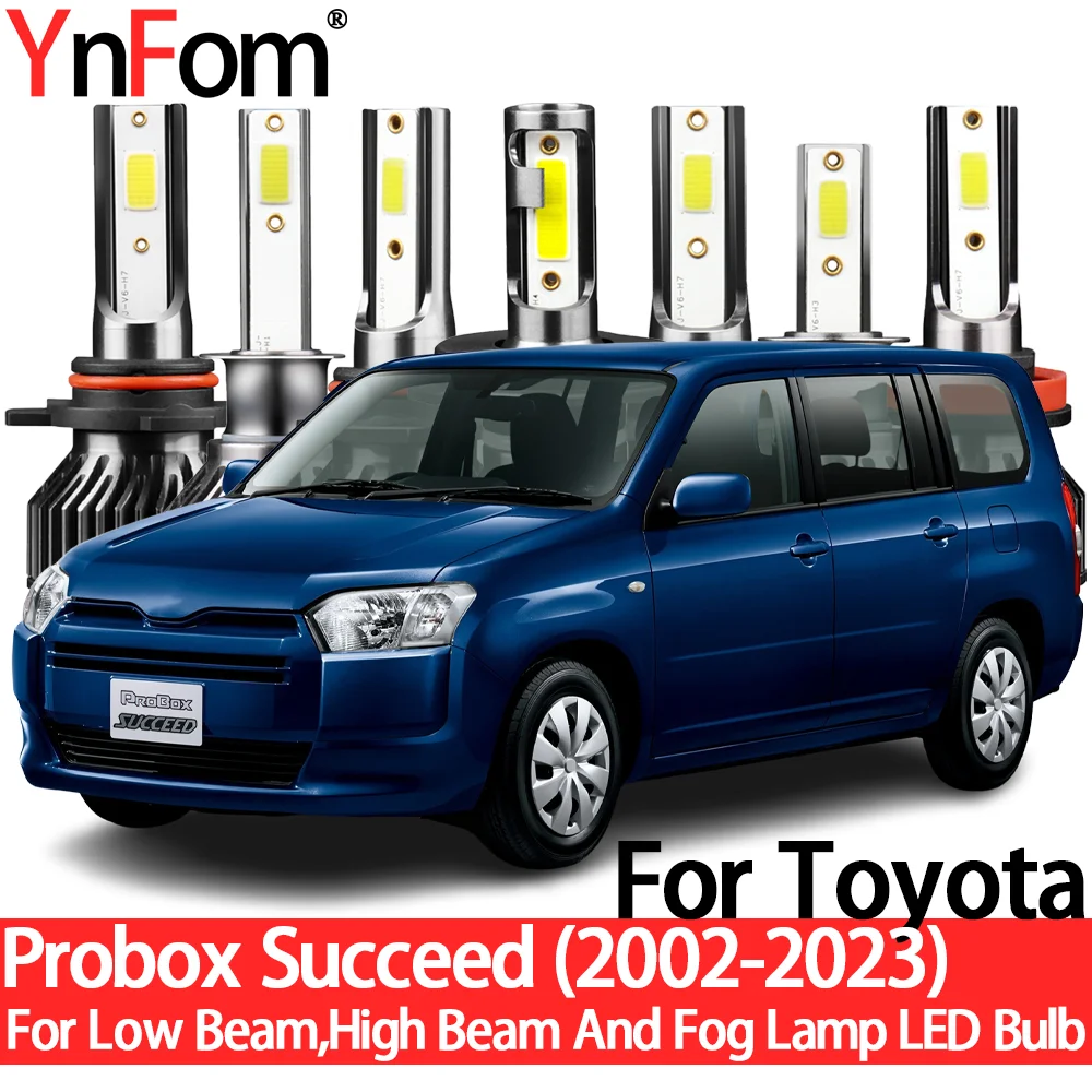 YnFom-For-Toyota-Probox-Succeed-2002-2023-Special-LED-Headlight-Bulbs ...