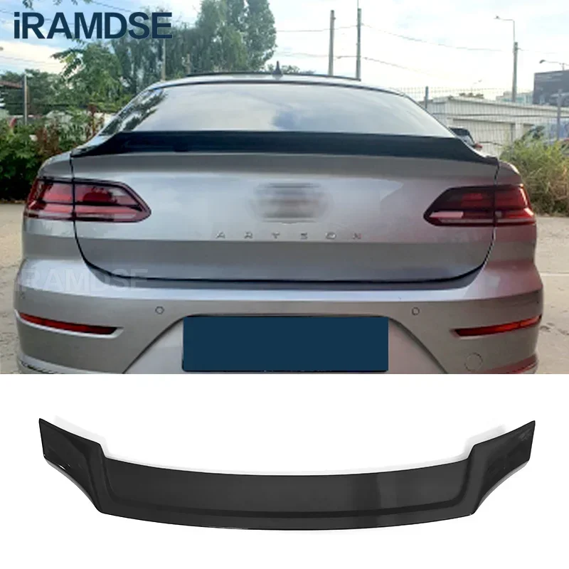Black Spoiler for VW Arteon CC 2019 2020 2021 Rear Wing Type R Car Tail ...