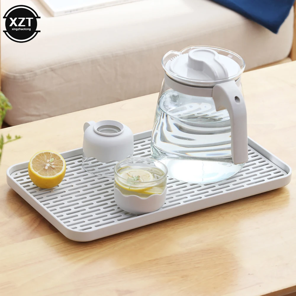 Kitchen-Organizer-Cup-Storage-Tray-Double-Layer-Dish-Drainer-Fruit ...