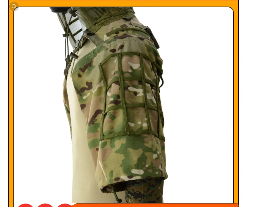 DAOHUAN Ghillie Suit Foundation, Ghillie Poncho, Ghillie Cape Sniper ...