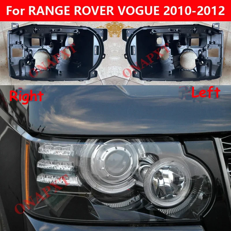 Front-Headlight-Cover-Black-Base-For-RANGE-ROVER-VOGUE-2010-2012-Rear ...