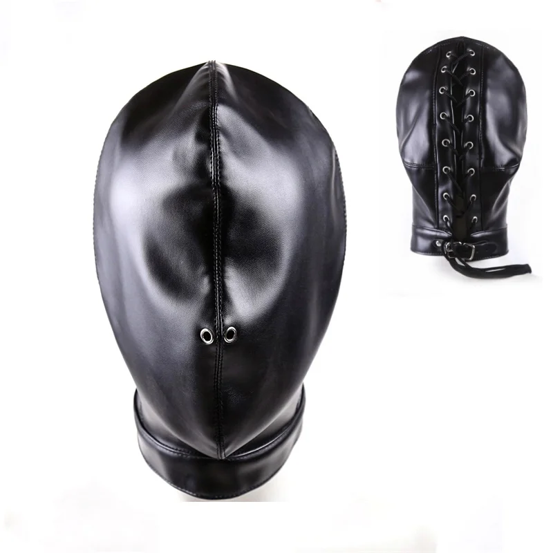 Unisex-Women-Mens-Cosplay-Face-Mask-Halloween-Sexy-PU-Leather ...