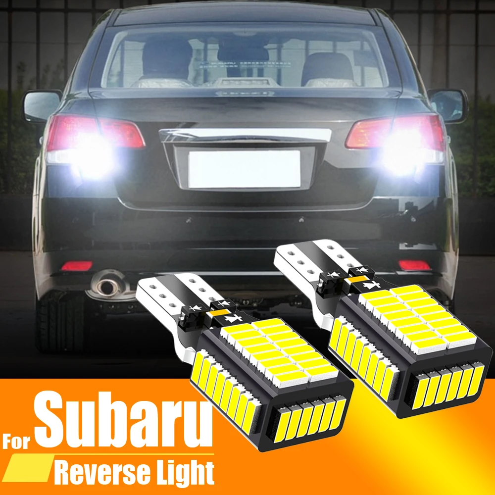 2pcs LED Backup Light Blub Reverse Lamp W16W T15 921 Canbus For Subaru BRZ XV Tribeca Outback ...