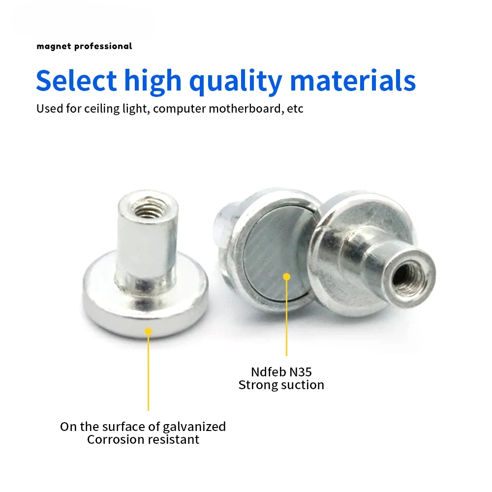 Wholesale-M3-Height-H4-H6-H8-H12mm-Magnetic-Screw-Led-Light-Magnet ...