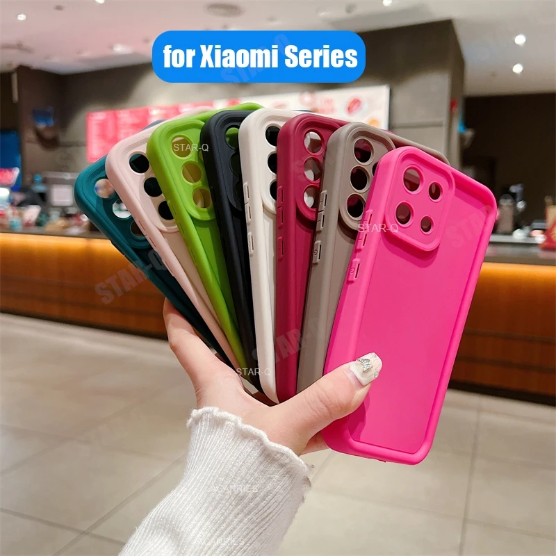 Mi13 T 12lite 13lite 11lite 11i Matte Silicone Case For Xiaomi Mi 13 12 ...