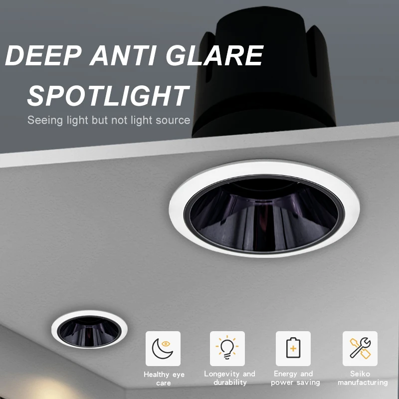 Deep-Anti-glare-Led-Recessed-Downlight-Spot-Led-10W-12W-15W-18W-Ceiling ...