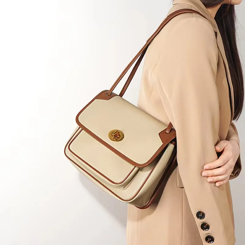 Women-s-Genuine-Leather-Cambridge-Bag-High-Quality-Shoulder-Messenger ...