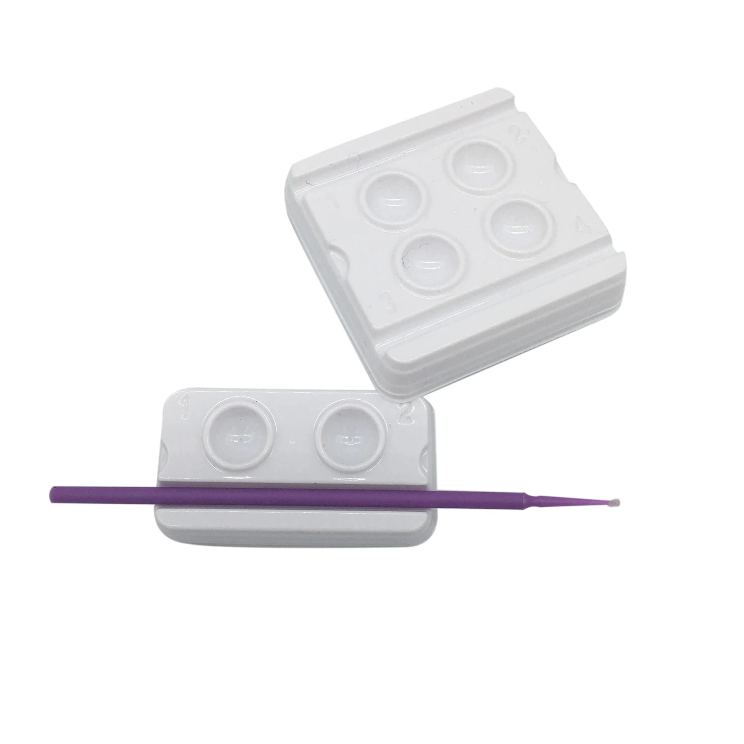 100pcs Disposable Dental Mixing Wells 4 Well Bondable Composite ...