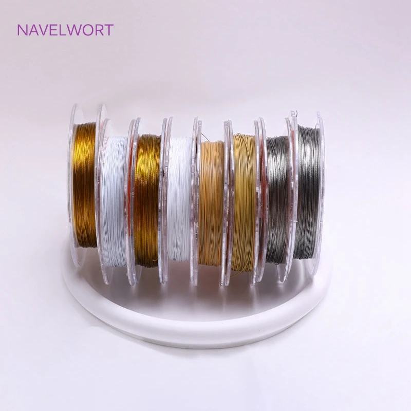 1 Roll 0.3/0.38mm Stainless Steel Wire Resistant Strong Line Multi ...